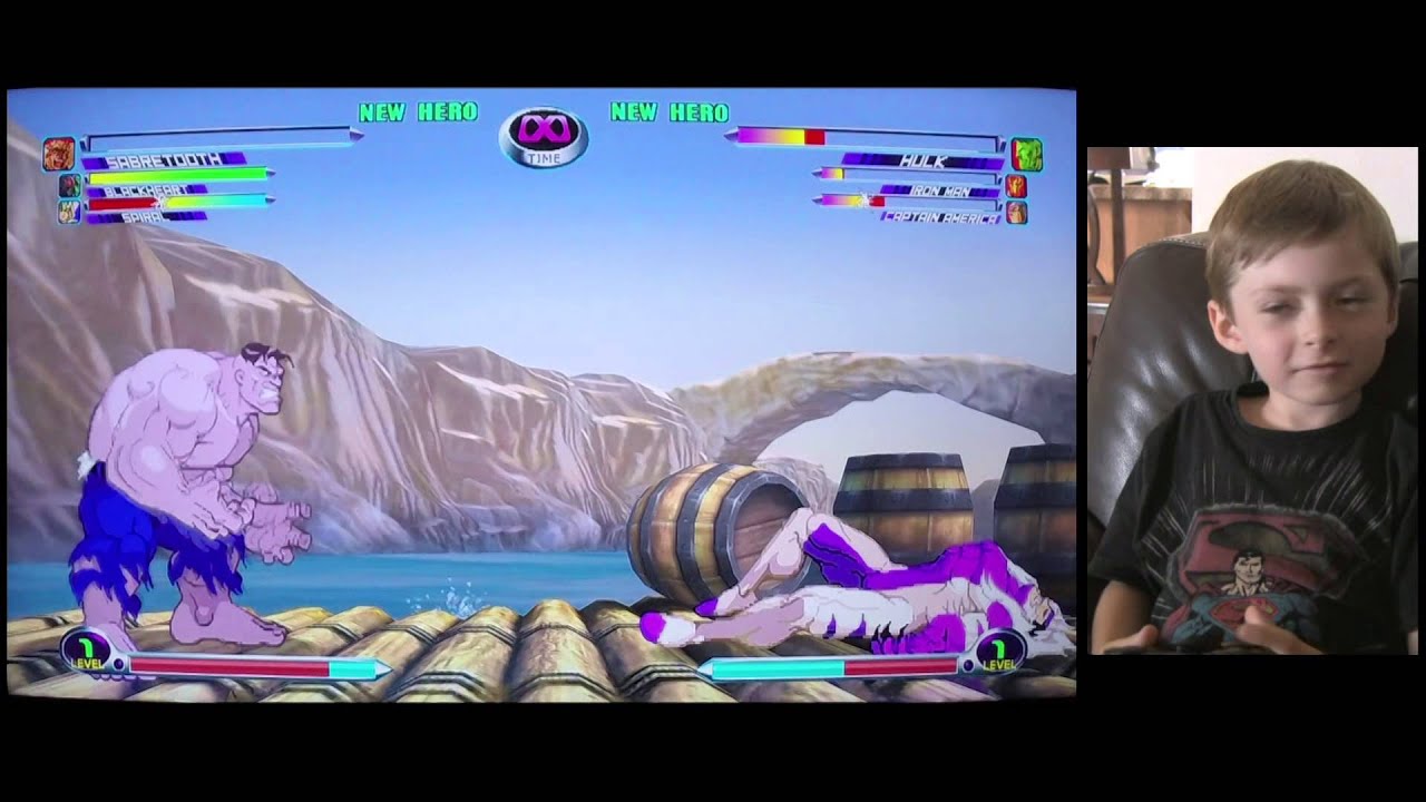 MARVEL VS. CAPCOM 2 - Sabretooth, Blackheart, Spiral #LetsPlay #PS3 ...