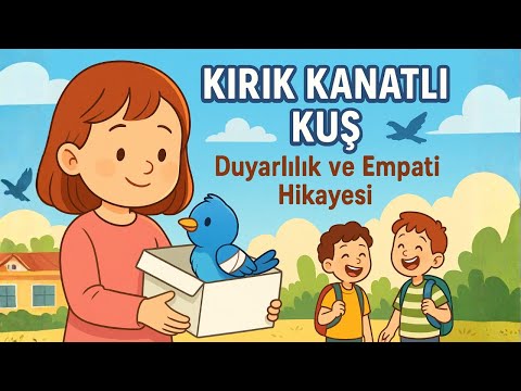 Kırık Kanatlı Kuş – Duyarlılık ve Empati Hikayesi | 1. Sınıf – Çocuklar İçin Değerler Eğitimi