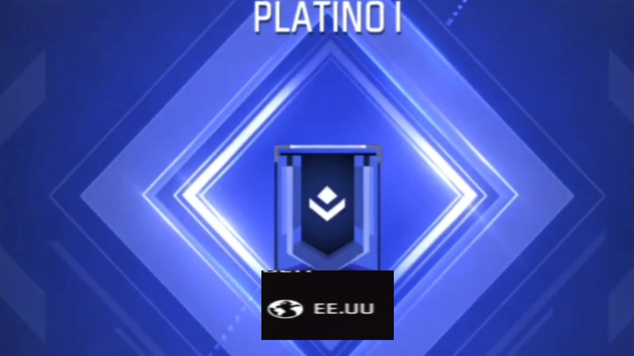 llegue al rango platino en la region de EE.UU en free fire!! buscaré el ...