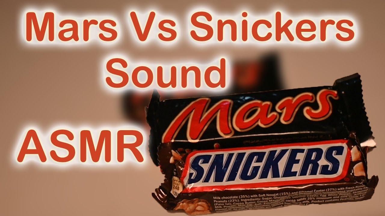 ASMR | Mars Vs Snickers Sound | Satisfying Sound - YouTube