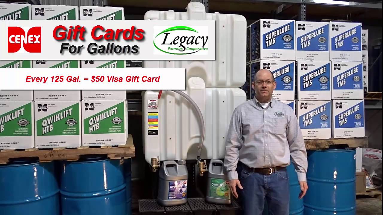 Cenex Gift Cards For Gallons - YouTube