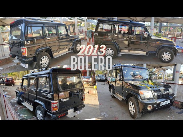 Mahindra Bolero Car Black Modified