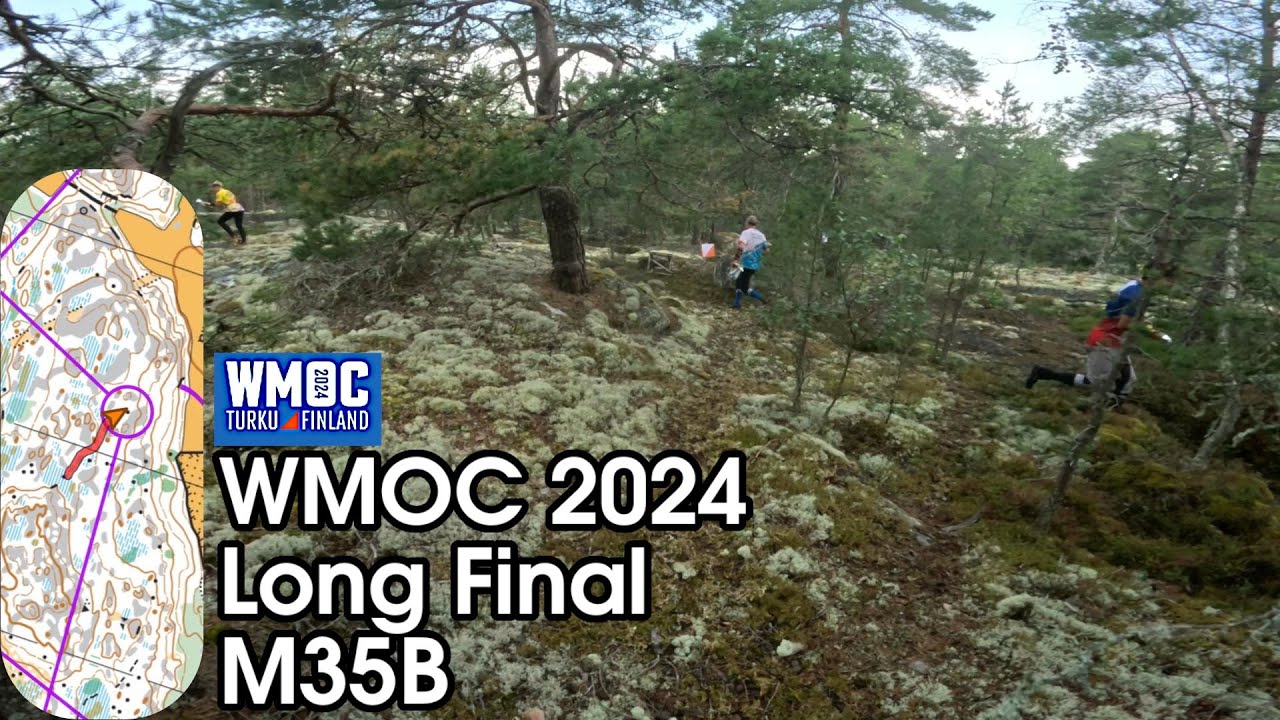 WMOC 9.8.2024 Long Final: M35B 9,8 km | Rymättylä, Finland - YouTube