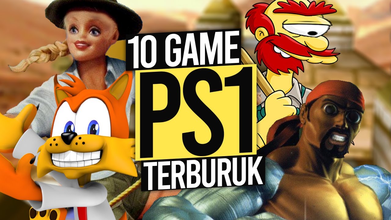 10 GAME PS1 Terburuk Sepanjang Masa - YouTube