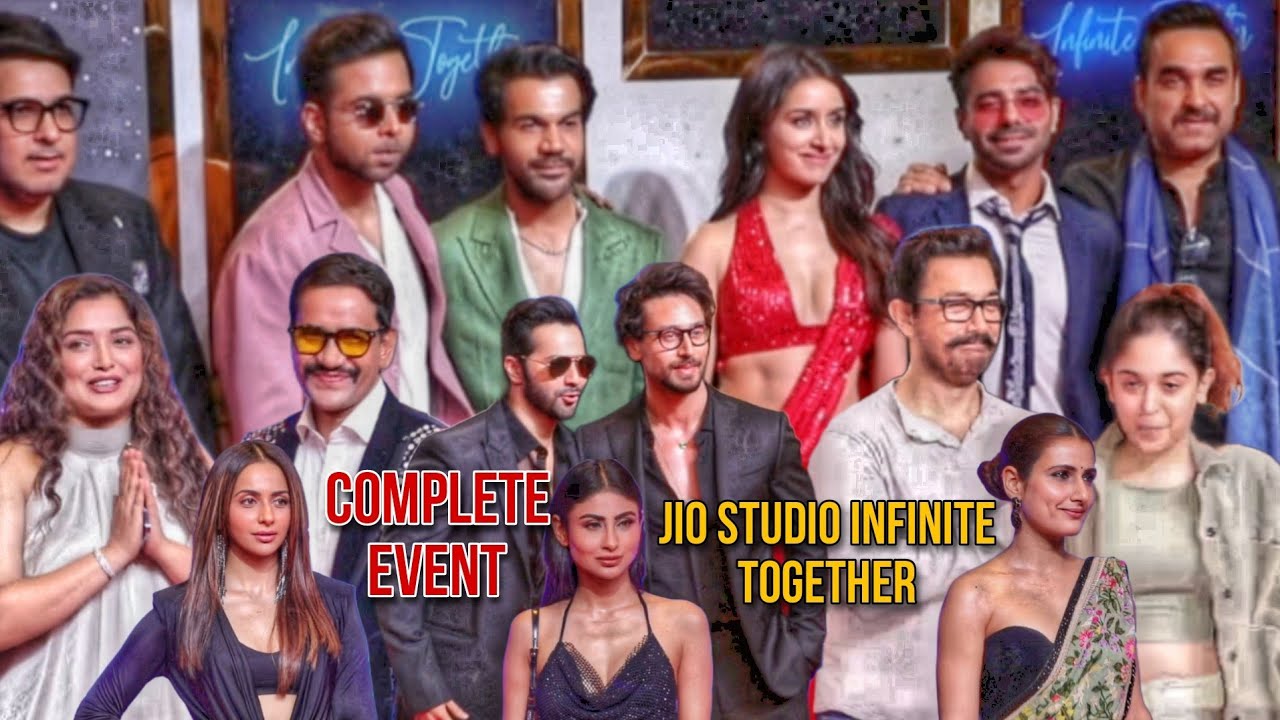 JIO Studio Infinite Together Grand Event | 100 New Movies Launch ...