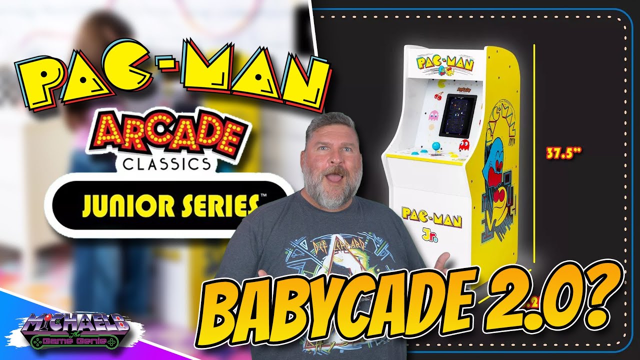 Pac-Man Basic Fun Arcade Classics Junior Series Available Now! - YouTube