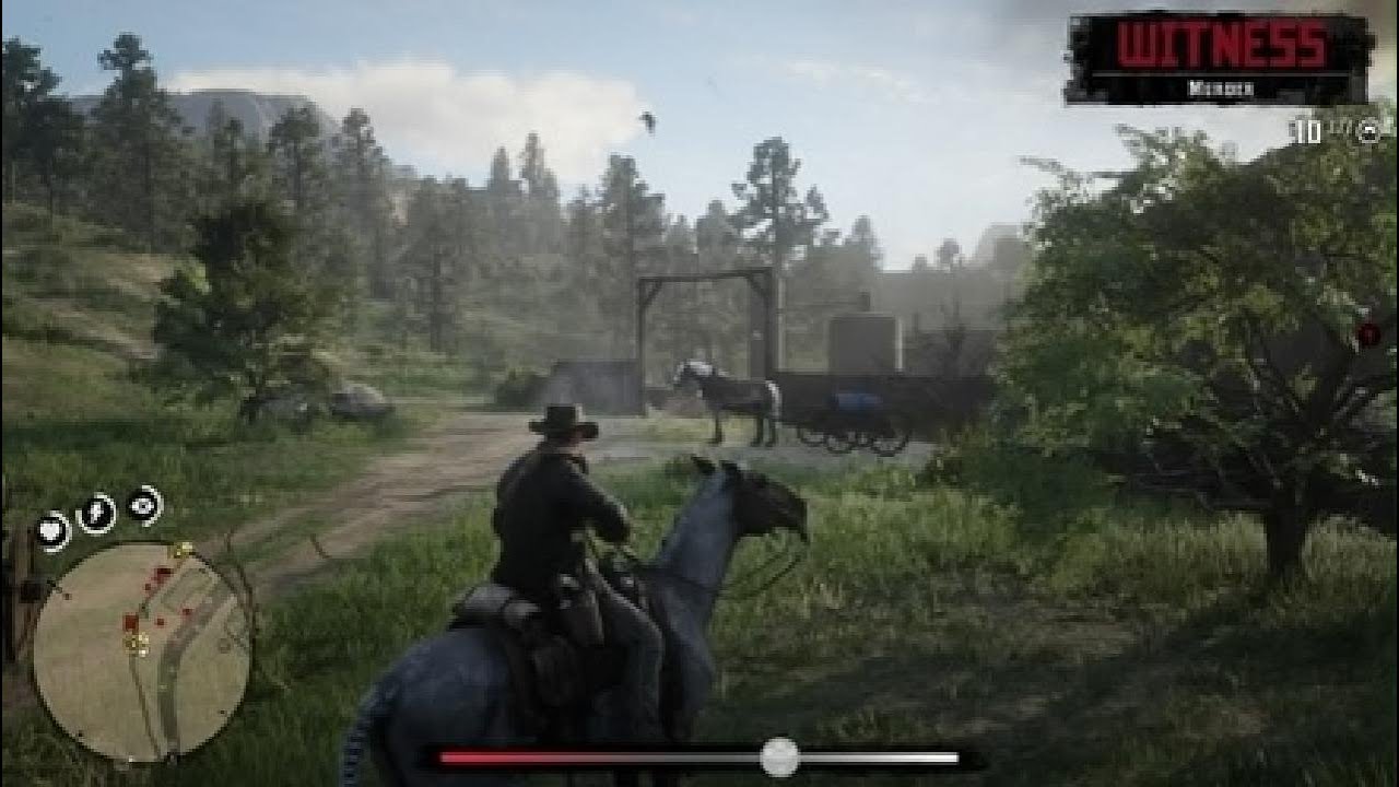 RDR2 Pouring forth oil mission 1 easiest way to steal the oil wagon ...