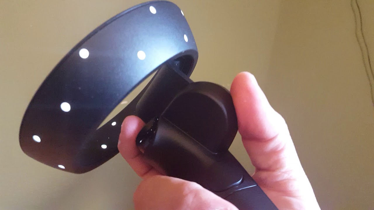 Microsoft motion controller button test - YouTube