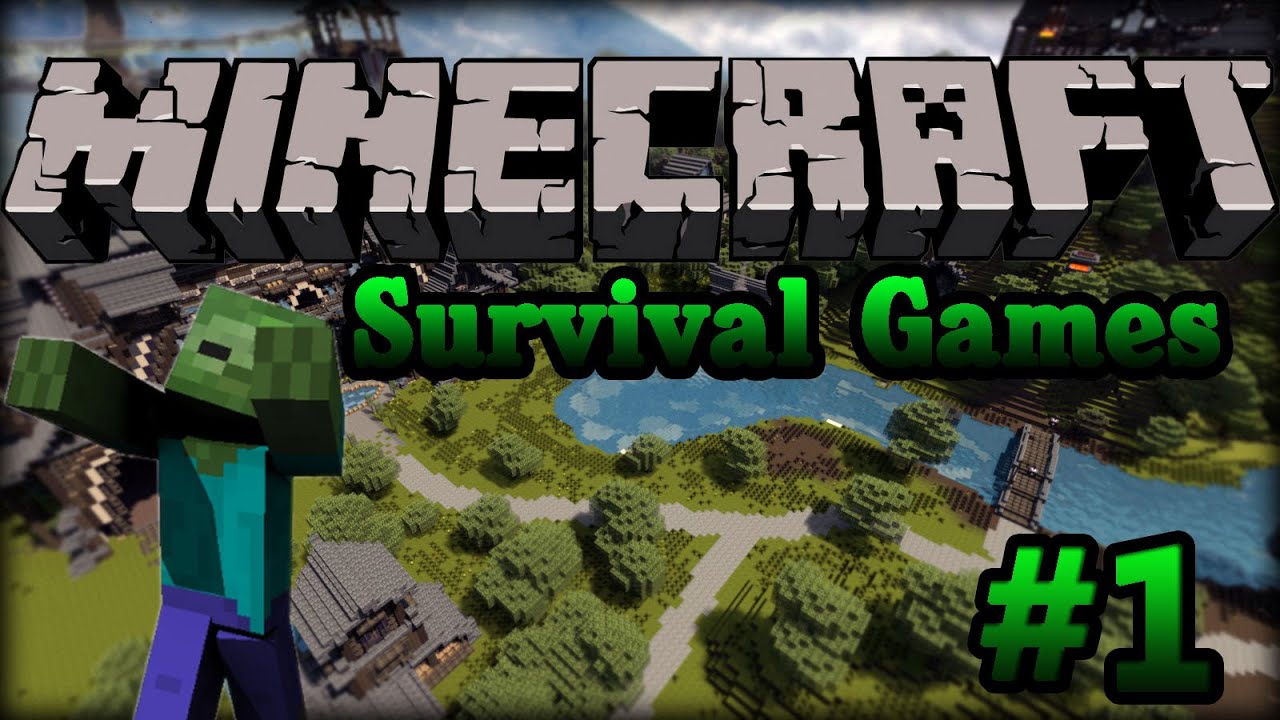 Let's Play Minecraft Survival Games #1 - COMEÇAMOS BEM COM A NOVA SERIE ...