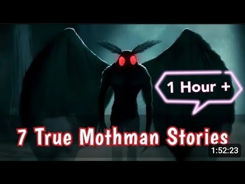 7 True Moth man Encounter Horror Stories, True Urban Legend (1 Hour ...