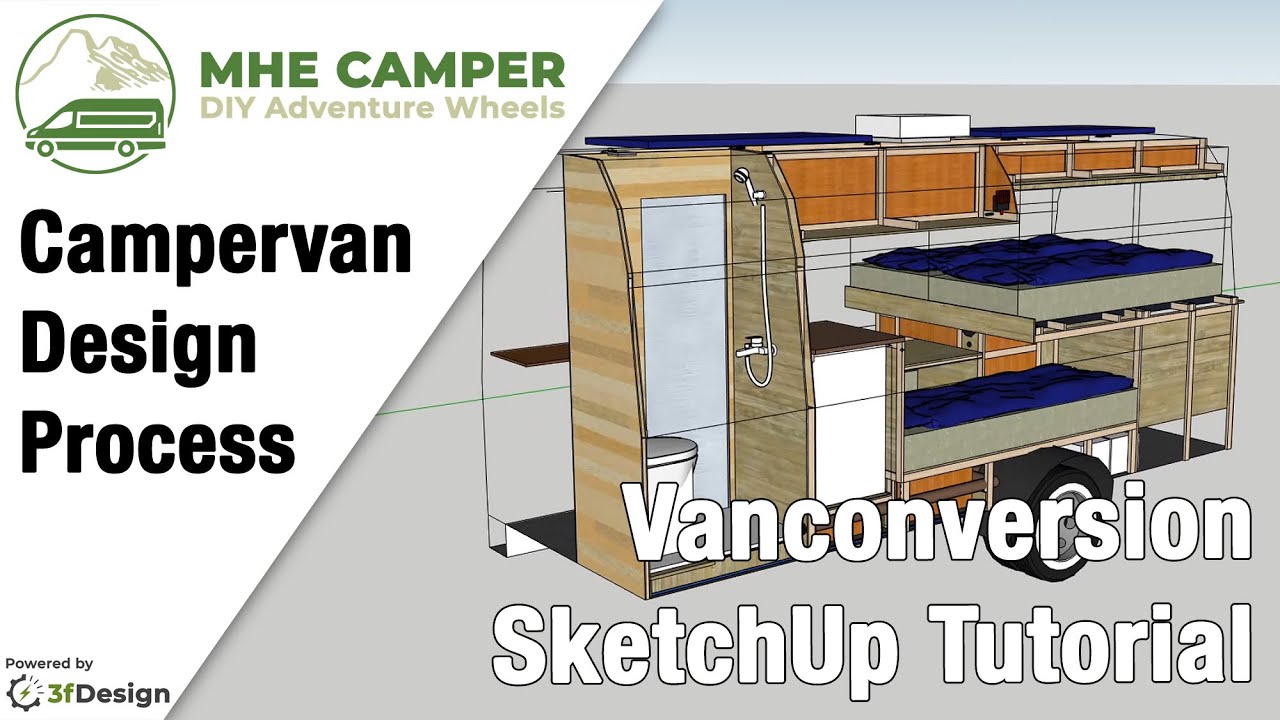 Campervan Conversion Design Proces Excel & Sketchup Tutorial - YouTube