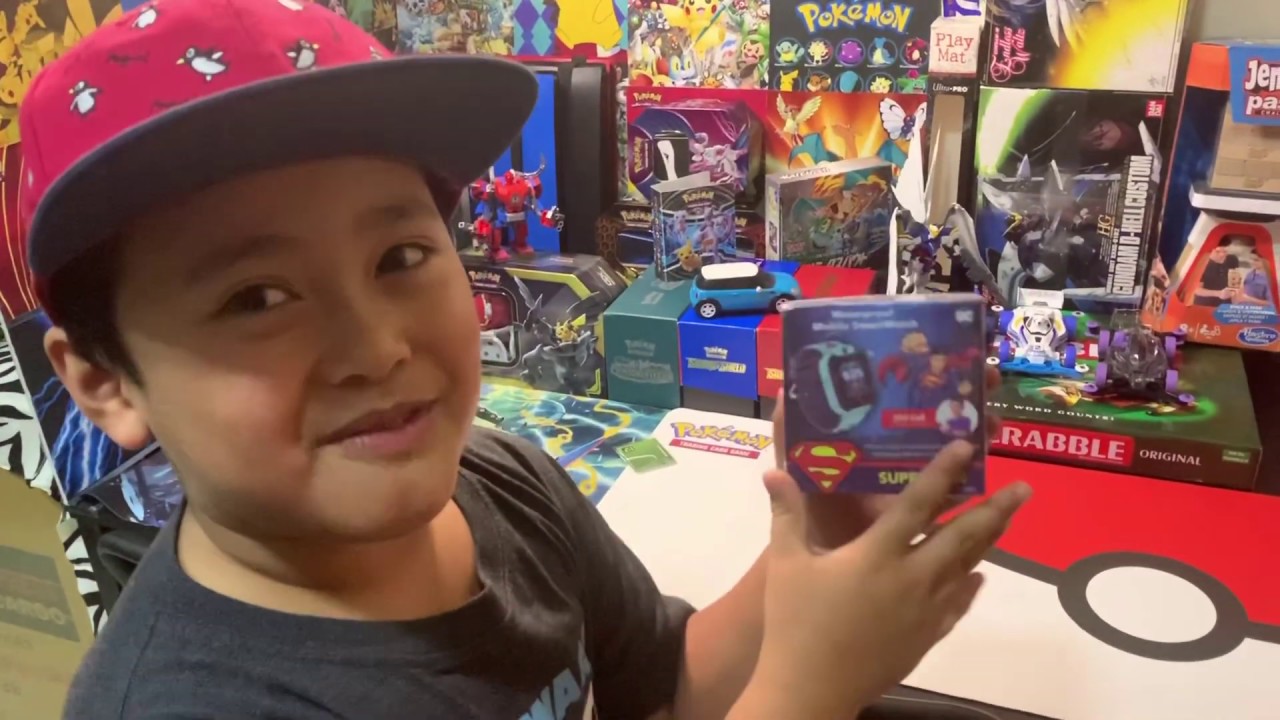 Unboxing Touchmate Superman Water Proof Mobile Smartwatch - YouTube