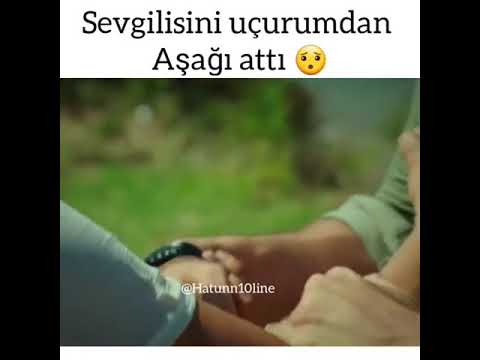 Sevgilisini ucurumdan atti