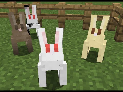 como casar conejos en minecraft - YouTube