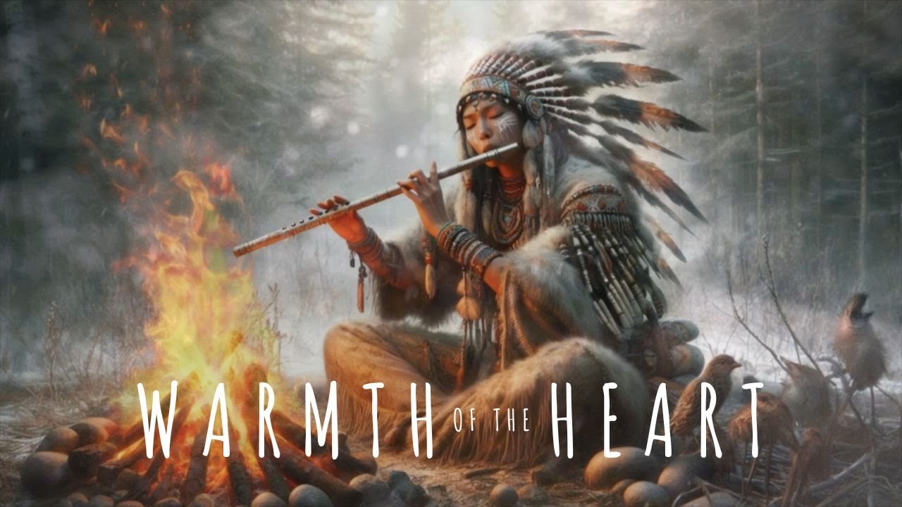 WARMTH OF THE HEART | Native American Flute Meditation for Healing the ...