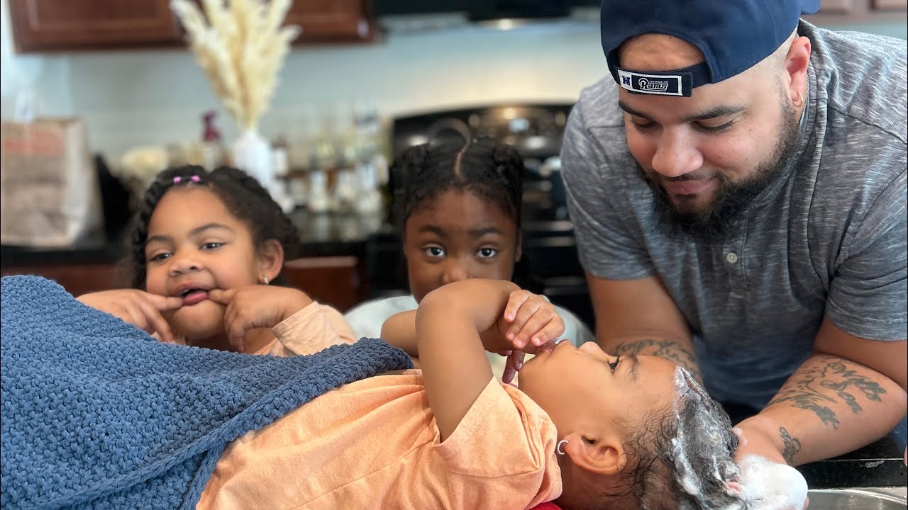 Wash day for the WHOLE family | This was hectic! | back home after ...