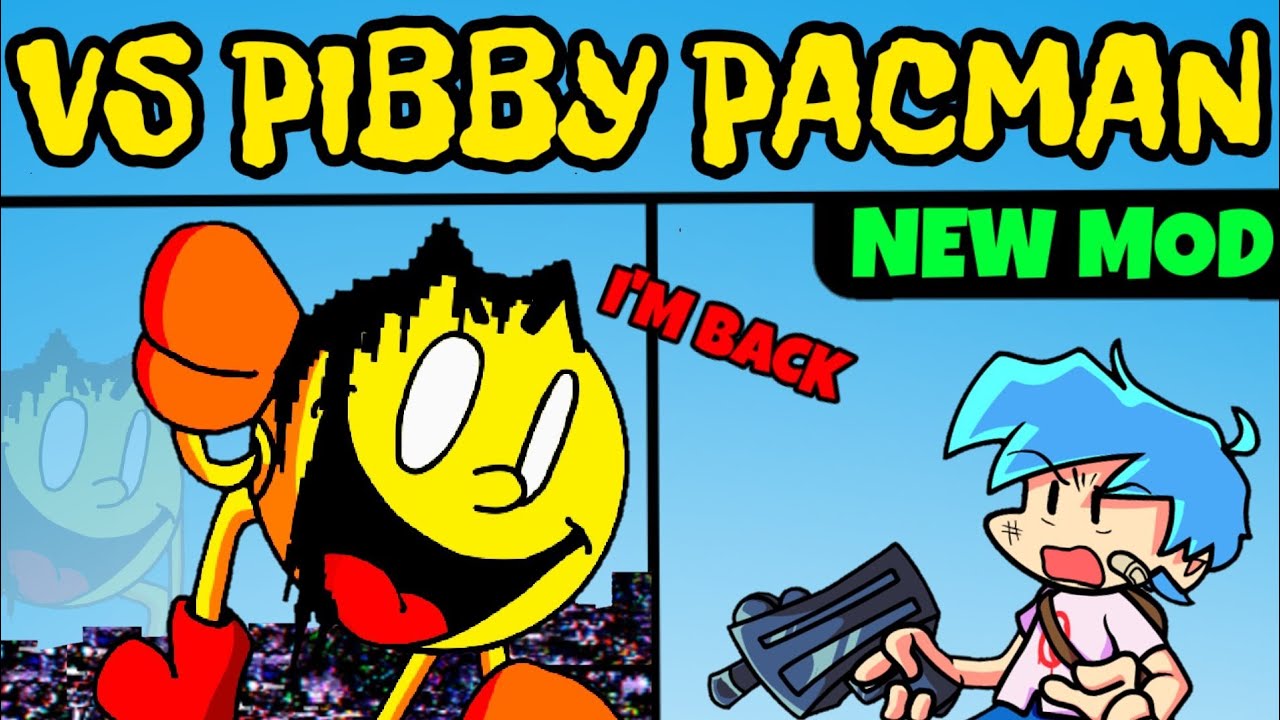 Friday Night Funkin' New VS Pibby Pacman | Pibby X FNF Mod - YouTube