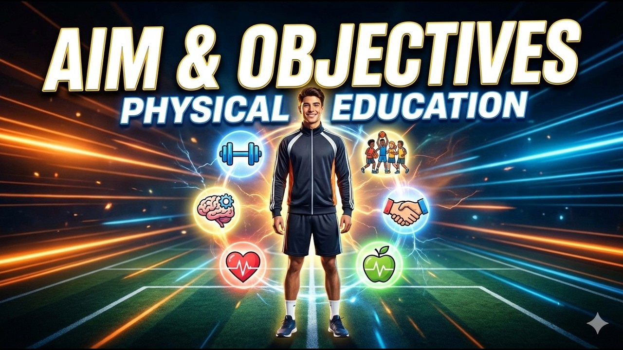 Aim & Objectives of Physical Education | Easy Hinglish Explanation ...