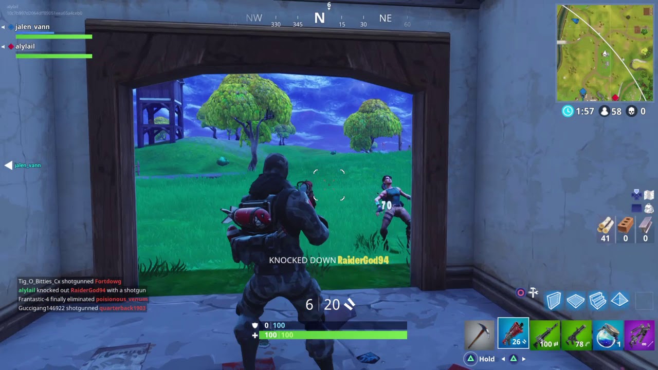Fortnite 1 Health Legend - YouTube