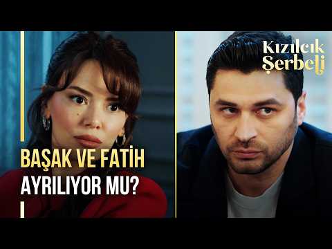 Başak ve Fatih ayrılık kararlarını açıklıyorlar! | Kızılcık Şerbeti 136. Bölüm