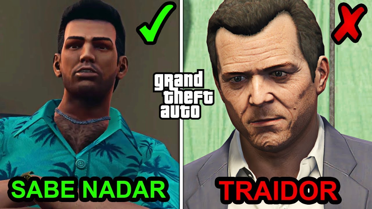 50 Datos Interesantes sobre los Protagonistas de GTA #2 - YouTube