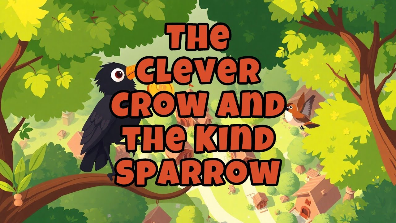 The Clever Crow Teaches KINDNESS | Kids Moral Story | - YouTube