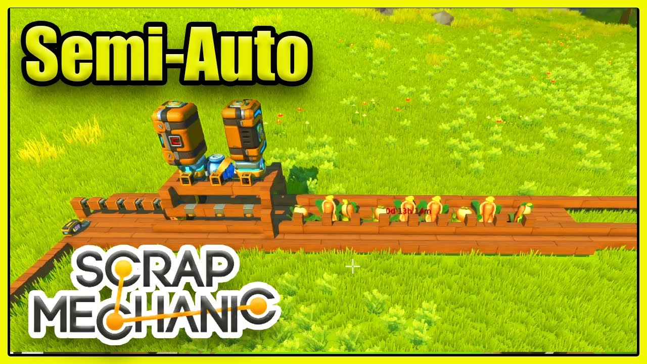Building a Farm - Scrap Mechanic - Episode 13 - YouTube