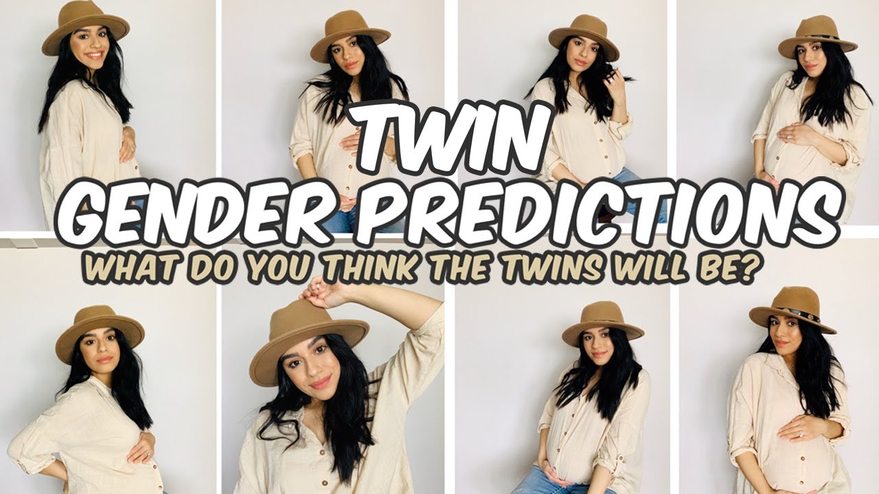 TWIN GENDER PREDICTIONS | WHAT WILL THE TWINS BE?! - YouTube
