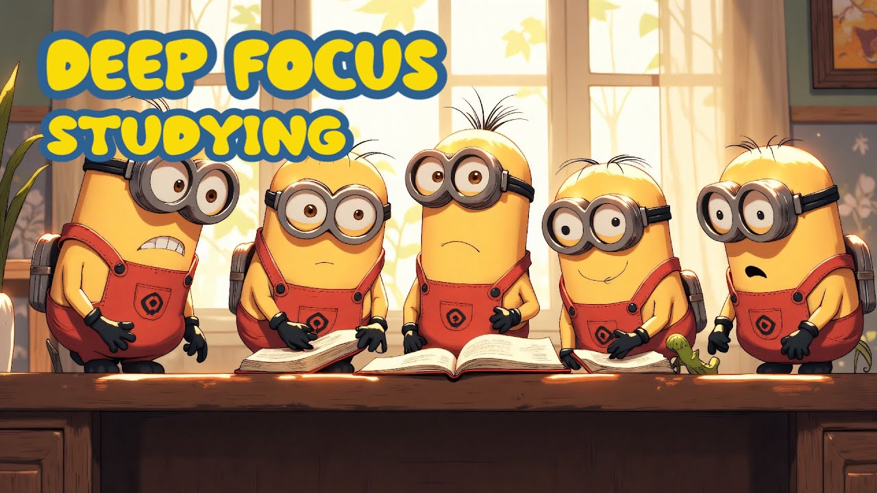 Minions Study Vibes - Instrumental Study Beats to Stay Motivated - YouTube