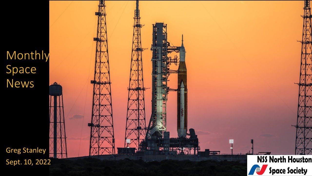 Monthly Space News 2022/09: Artemis, H2, NEA scout, DART planet defense ...