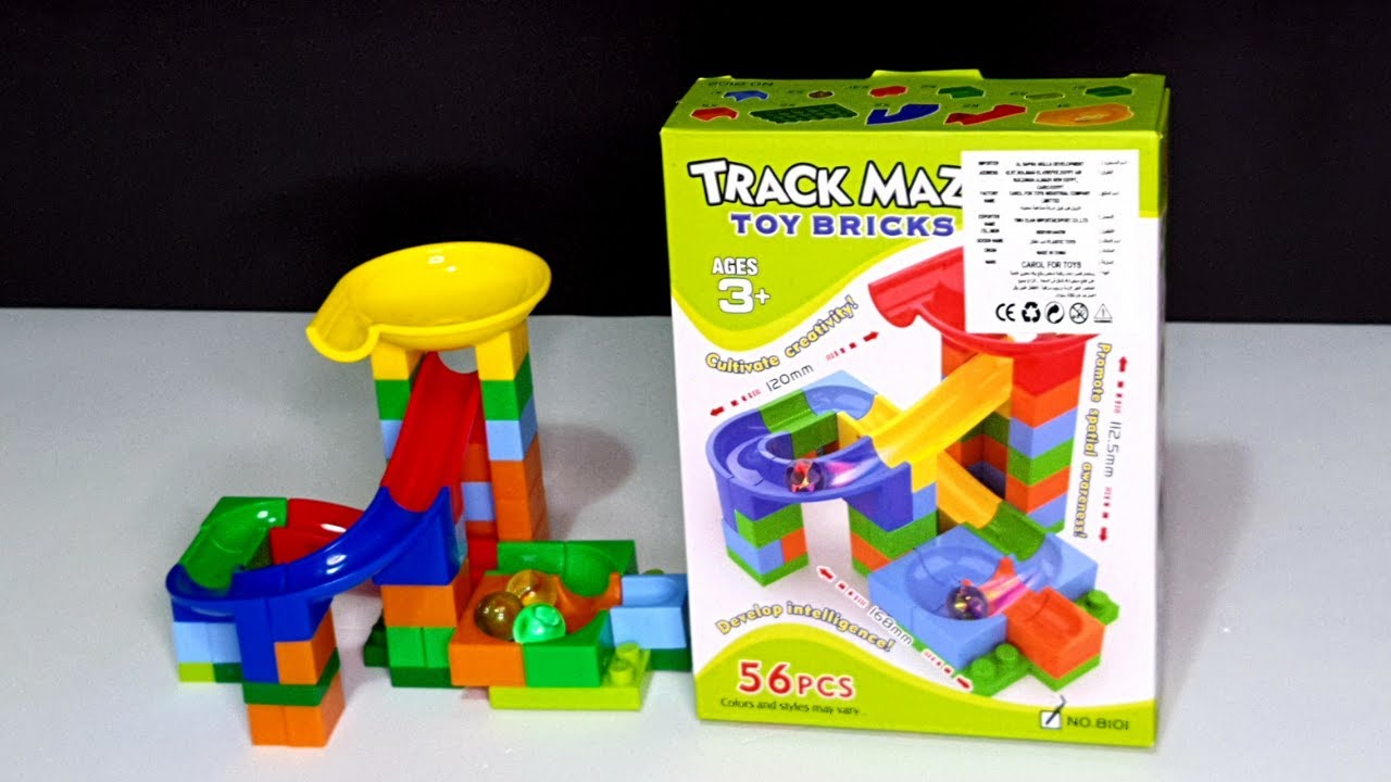 Puzzle Race Track Maze Toy for Kids! 2021 ( Bricks Toy ) 2C T . - YouTube