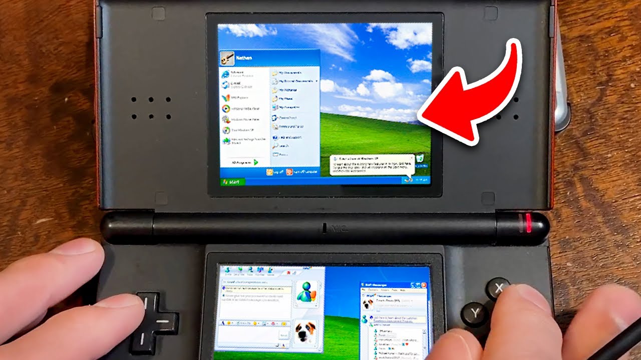 Cómo Instalar Windows en un Nintendo DS - YouTube