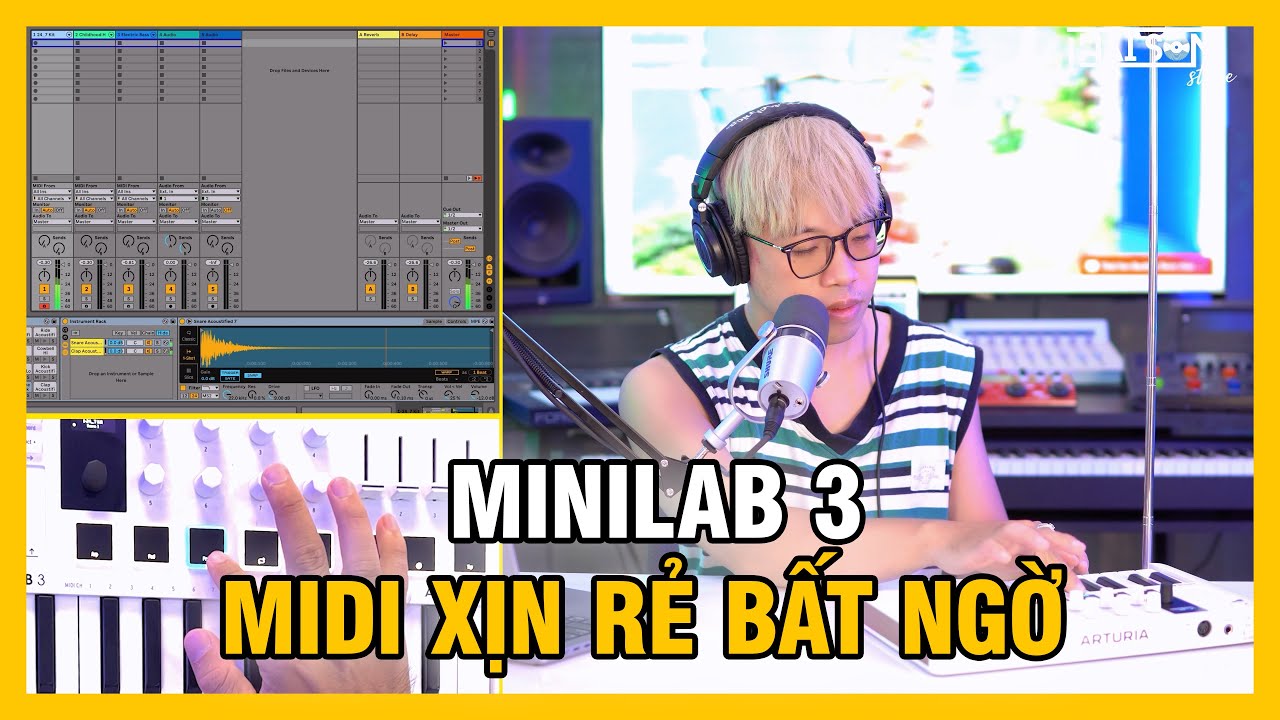 Review Minilab 3 - Chiếc midi giá rẻ mà các producer khó bỏ qua | Thai ...