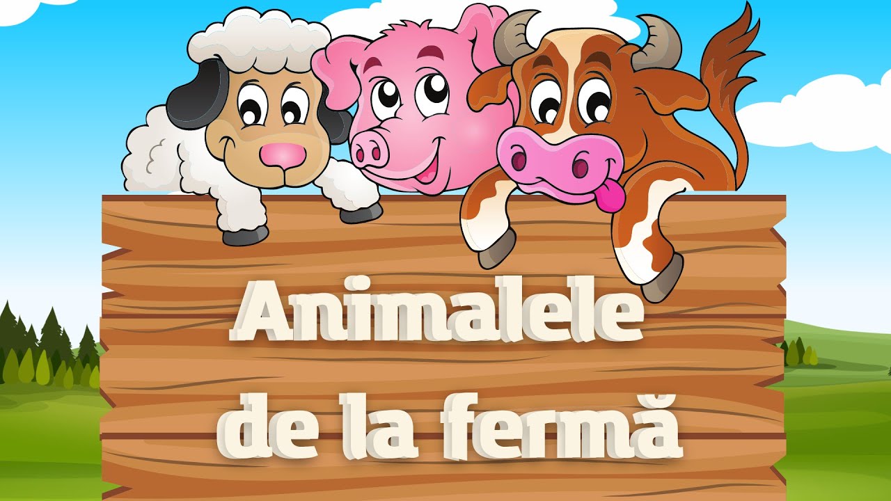 Animalele de la fermă🐄🐏🐐🐓🐶|| animale domestice|| părțile corpului ...