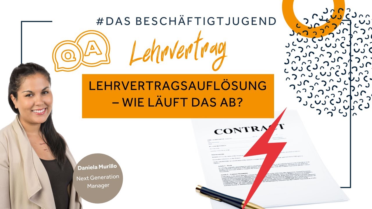 Lehrvertragsauflösung – Wie läuft das ab? - YouTube