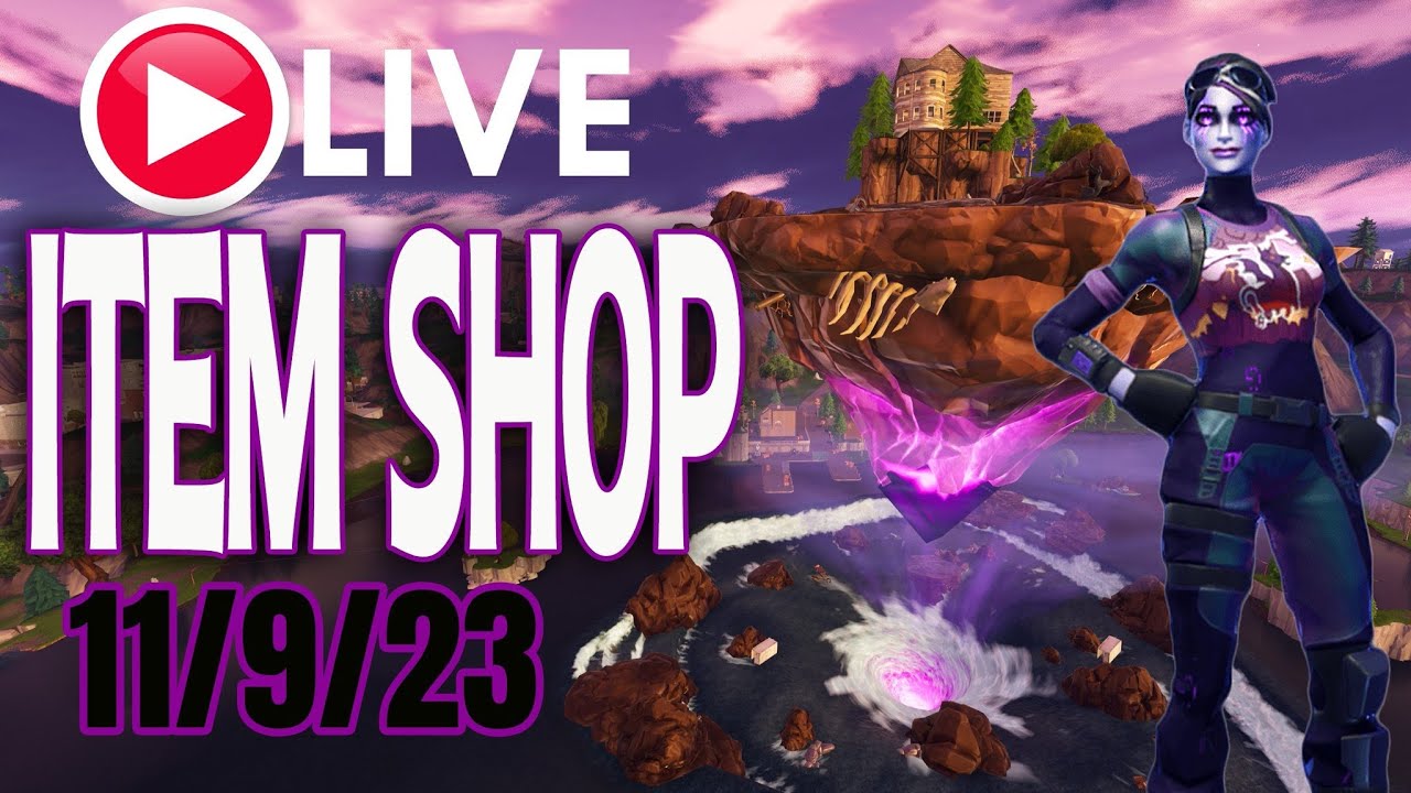 Fortnite *ACTUAL* Live Item Shop Review: 11/09/23 - YouTube