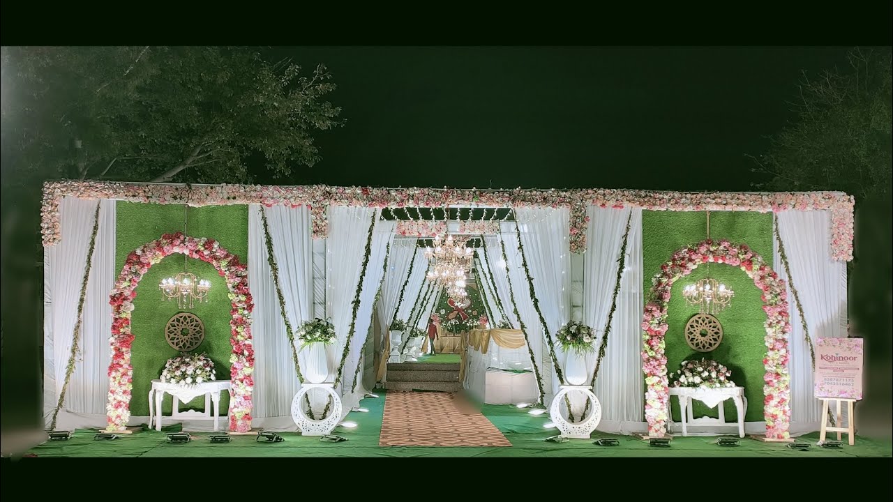 Wedding at Shadi Ground, Ullas Bhawan || Kohinoor Tent & Events. - YouTube