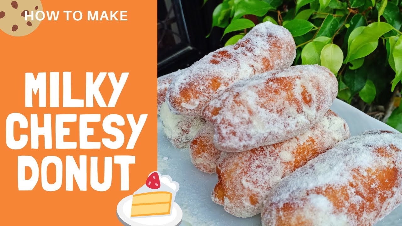 Milky Cheesy Donut | Pangnegosyo Recipe !!! - YouTube