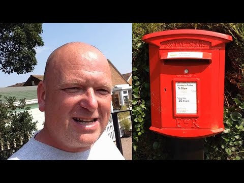 Rare 'Type M Heritage Postbox' spotted near Skegness in Lincolnshire ...