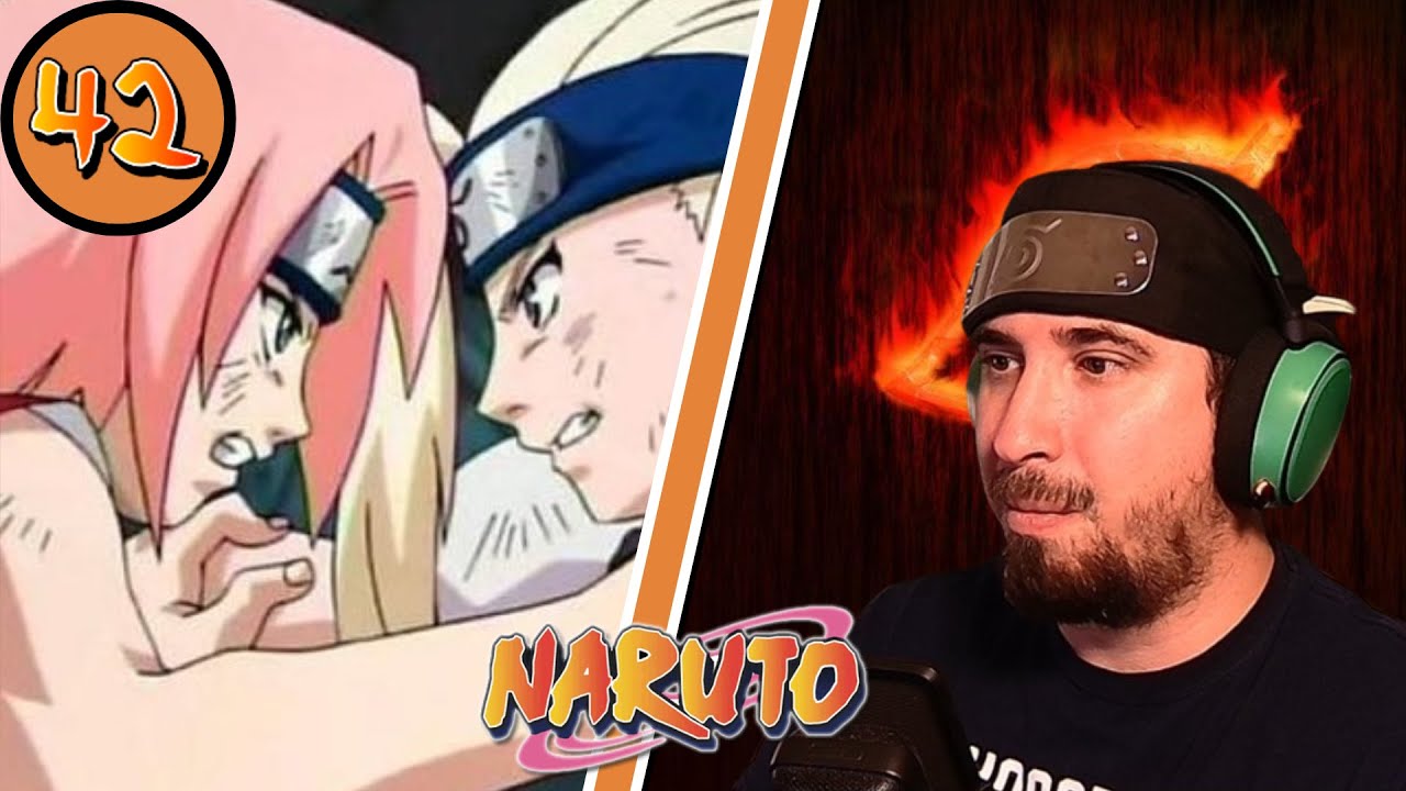 The Ultimate Battle: Cha! - Naruto Episode 42 Reaction - YouTube