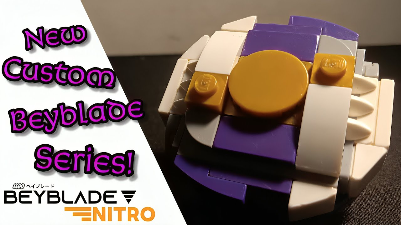 New custom Beyblade series! BN-02 Celestia SP1-Stand review || Lego ...