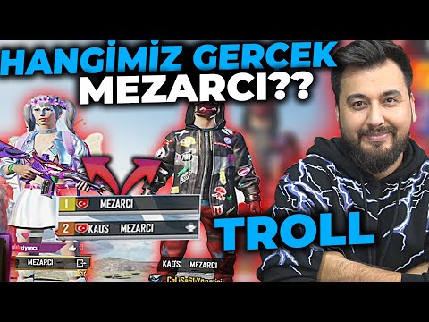 HANGİMİZ GERÇEK MEZARCI?? TROLL | PUBG MOBILE