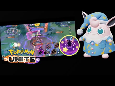 Wigglytuff The Singer l Pokemon Unite Ranked Supporter Gameplay - YouTube