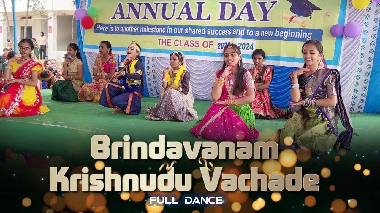 BRINDAVANAM || BEST DANCE BY GIRLS #Brindavanam #dance - YouTube