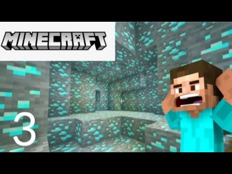 Finding Diamond's In Minecraft | Minecraft Survival Gameplay #3 - YouTube
