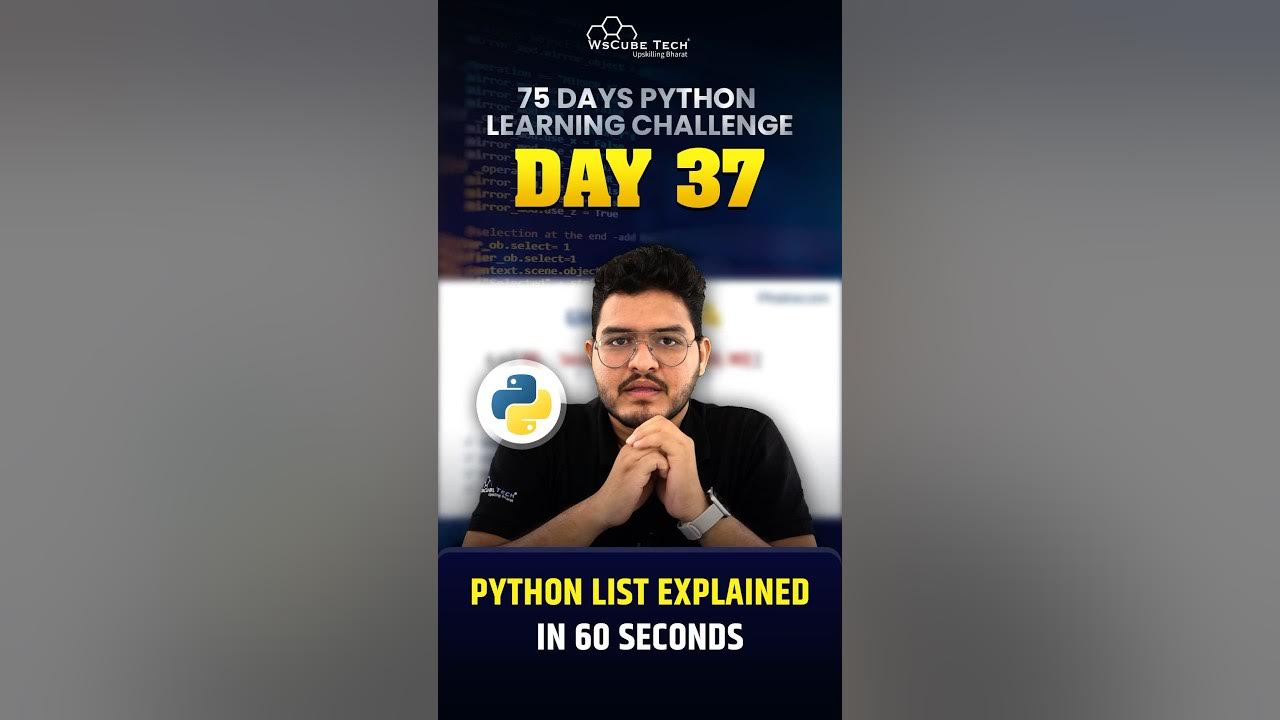 Python List Methods Explained (37/75Days 🔥) | All Videos Are here👉 #pythonlearningchallenge ...
