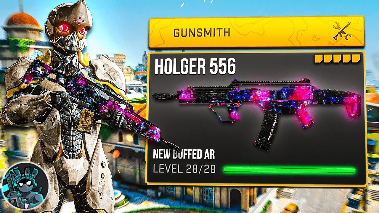 *NEW* BUFFED HOLGER 556 is AMAZING in WARZONE! (Holger 556 best class ...