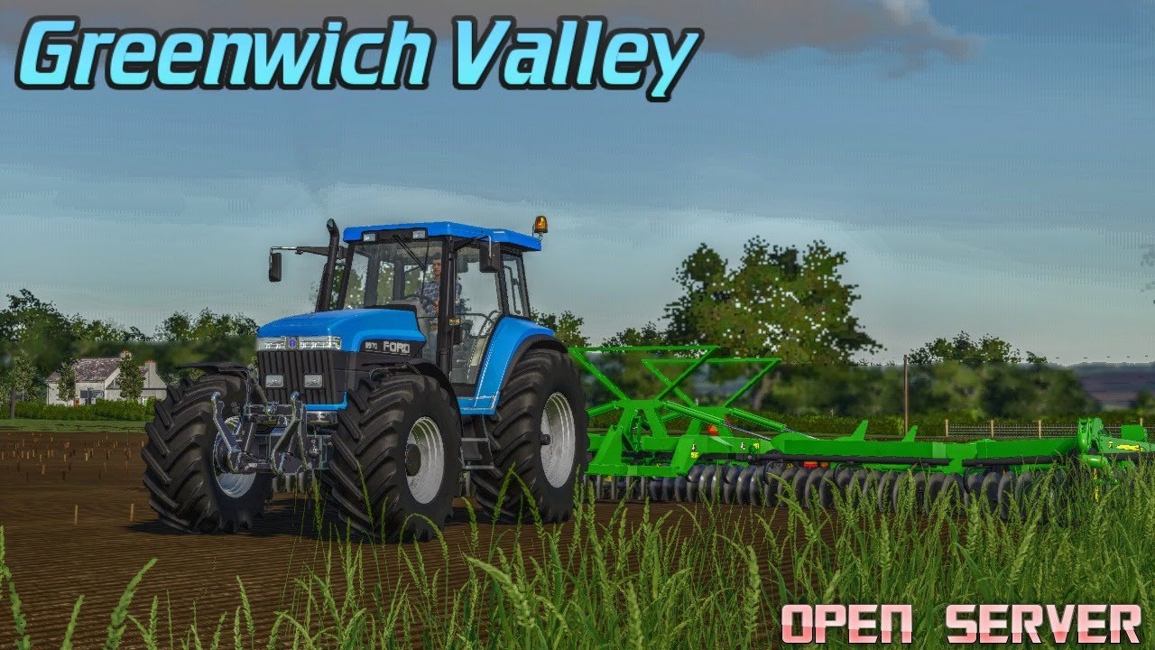 fs19 day 8 on the open server with triple screens - YouTube