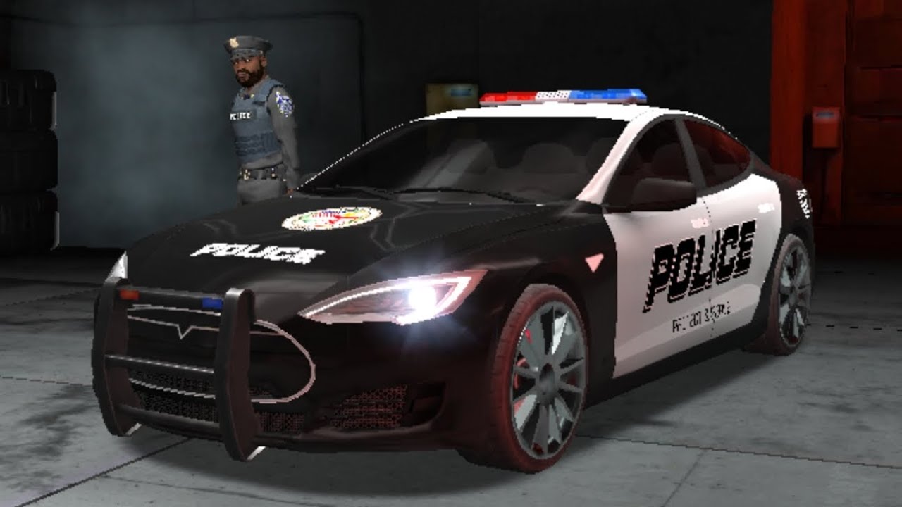 Police Sim 2022 | Tesla Model S Police Car - YouTube