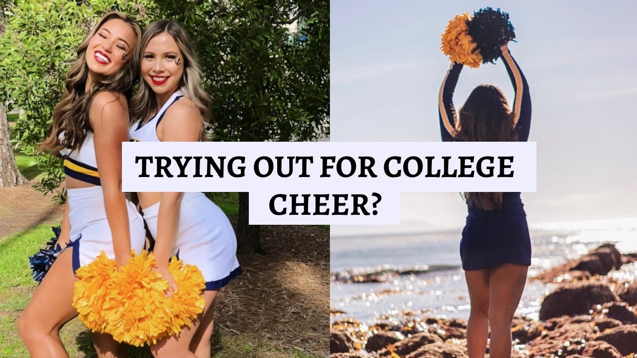 ADVICE IF YOU ARE THINKING OF TRYING OUT FOR COLLEGE CHEER | Alyssa ...